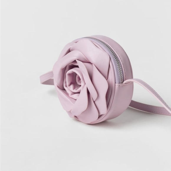 Zara | Accessories | Gorgeous Zara Floral Flower Crossbody Bag | Poshmark